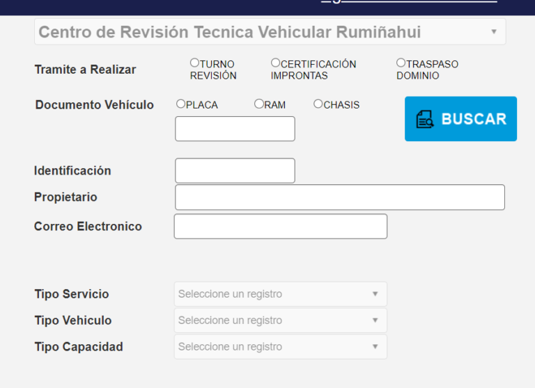 Revision vehicular rumiñahui - Cómo sacar turno en Ecuador
